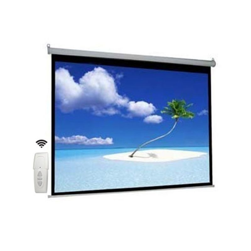 Anchor 100″ Diagonal Motorised Screen with Remote – ANMR100HD